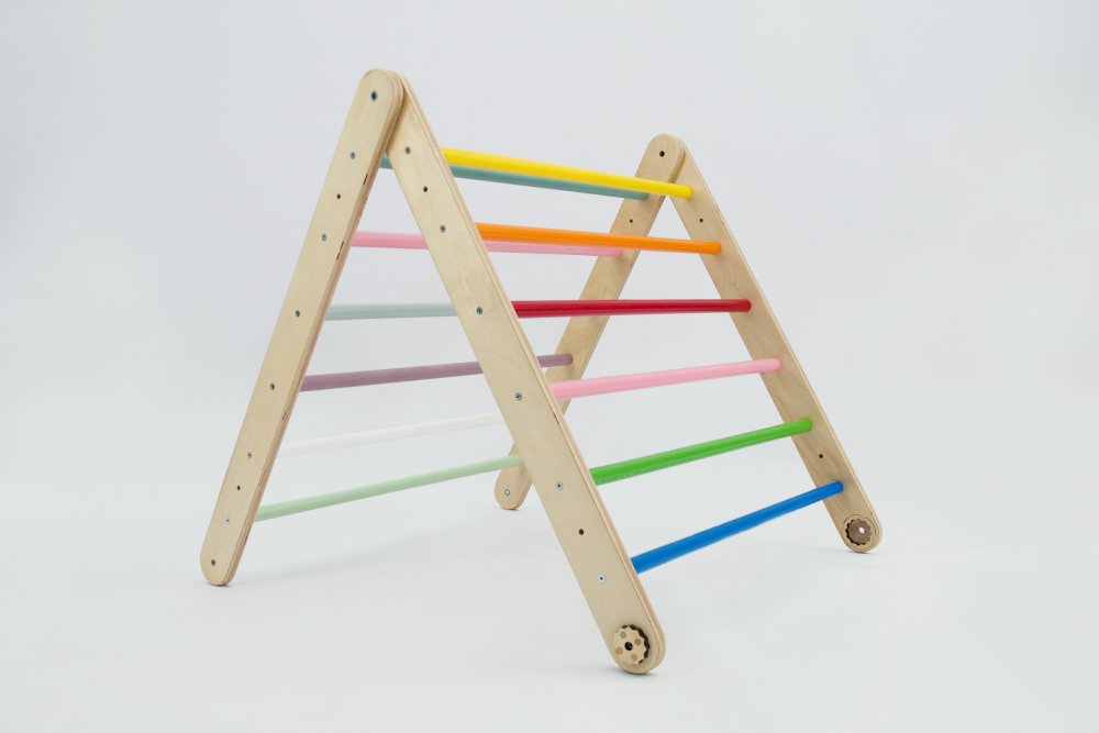 Pikler's variable triangle: Infinite possibilities of play and movement